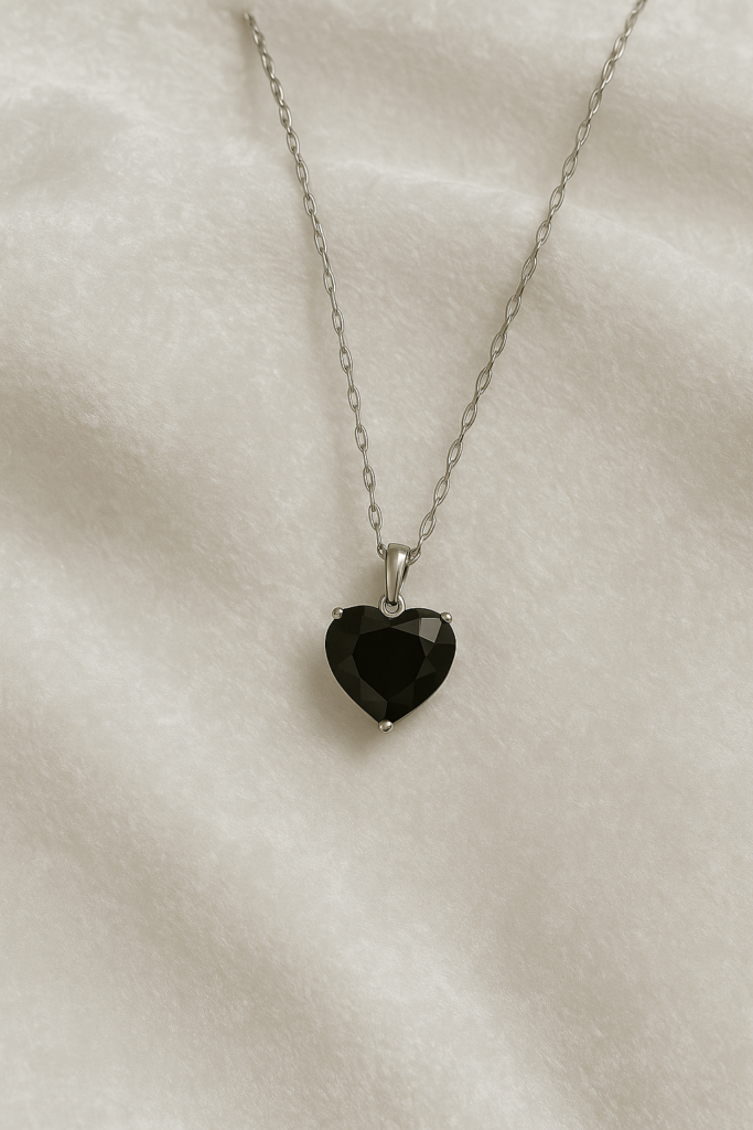 Mystic Noir Heart Chain - Jewelry Bazaar – Premium Artificial Jewelry ...